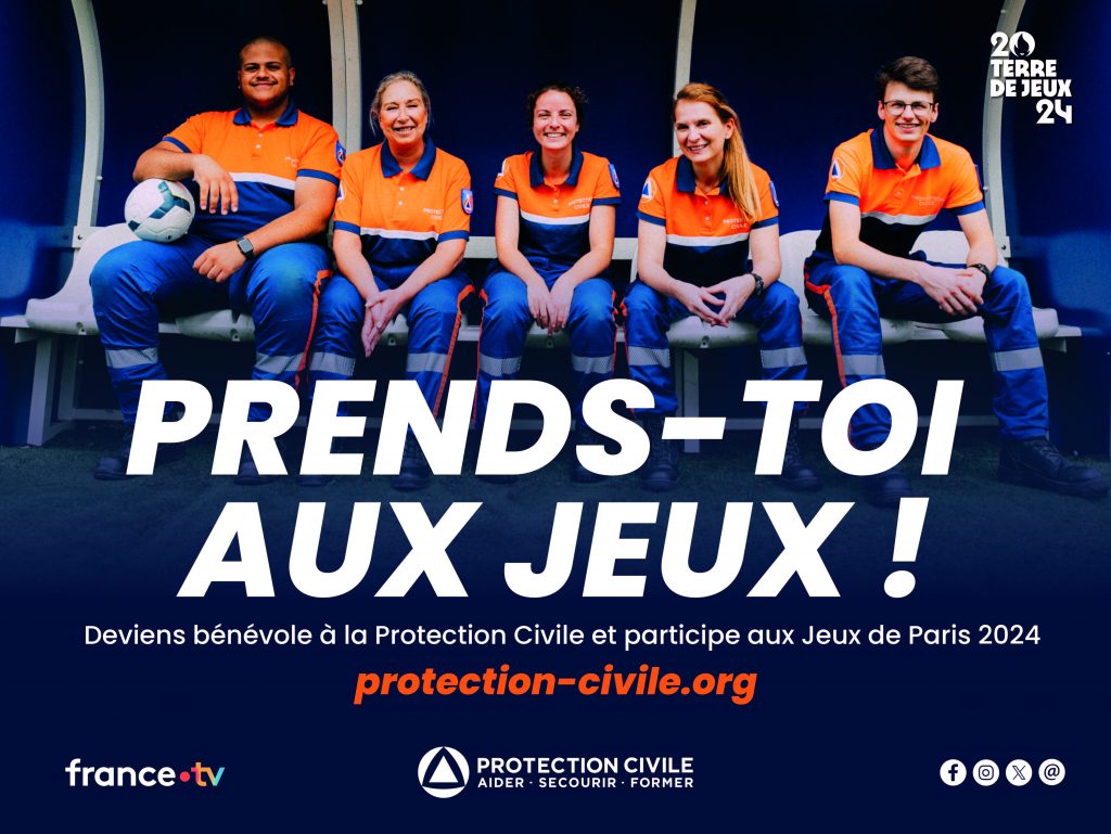 Campagne de recrutement de bénévoles pour les Jeux de Paris 2024 : La Protec' s’affiche en grand